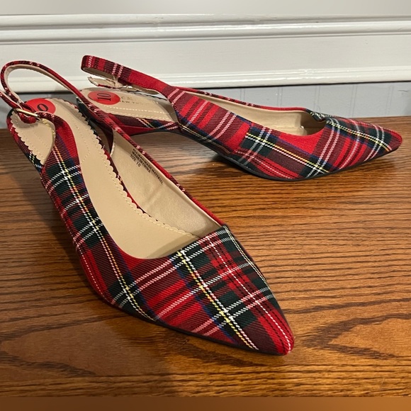 Isaac Mizrahi | Shoes | Nwt Isaac Mizrahi Plaid Slingback Women Shoes ...